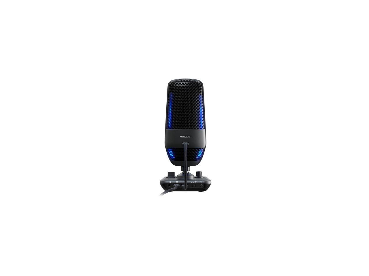 ROCCAT Torch USB Microphone, Studio-Grade Audio, PC Computer Gaming ...