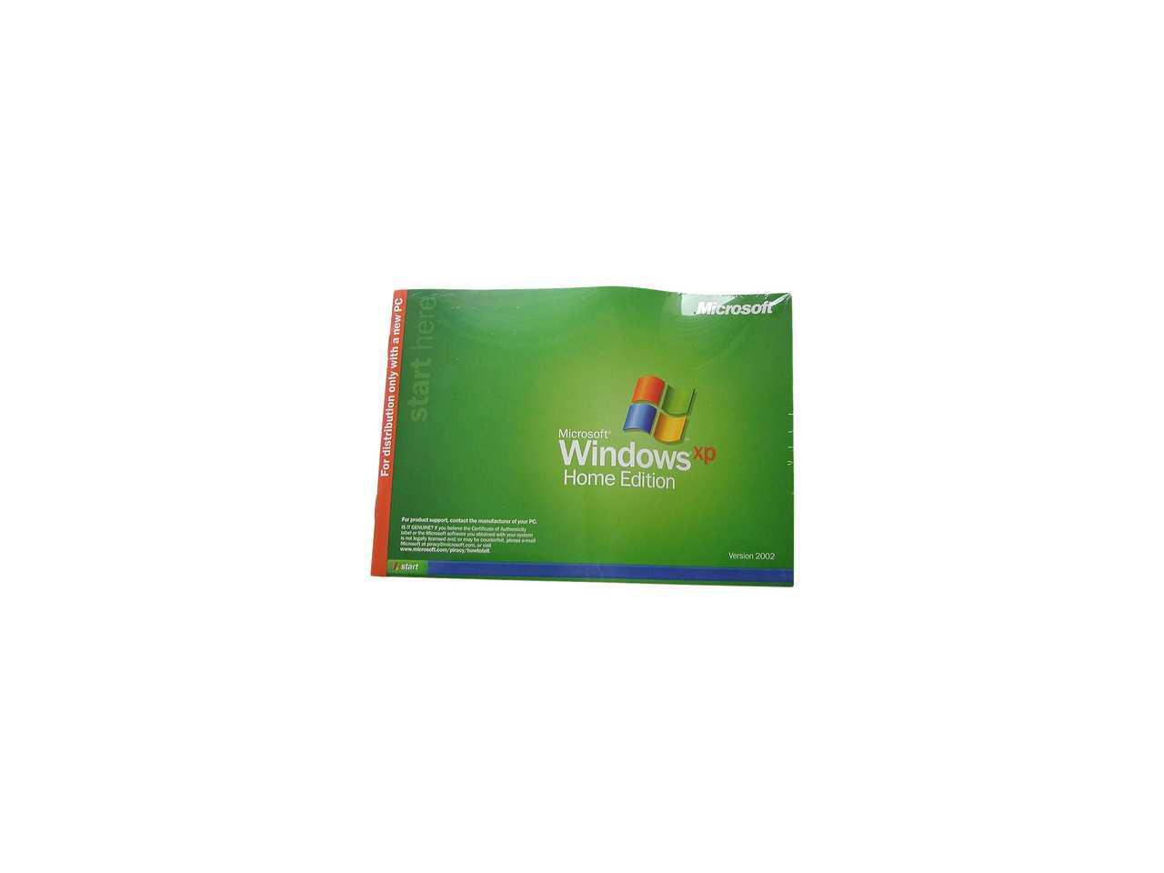 Microsoft Windows XP Home Edition Full Version OEM for PC - Newegg.com