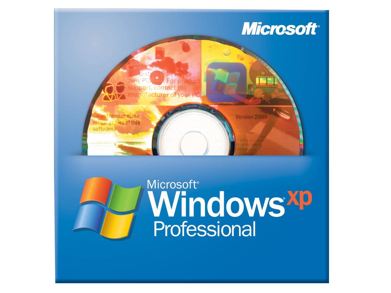 Microsoft Windows XP Professional With SP2 With Plus! SuperPack Single ...