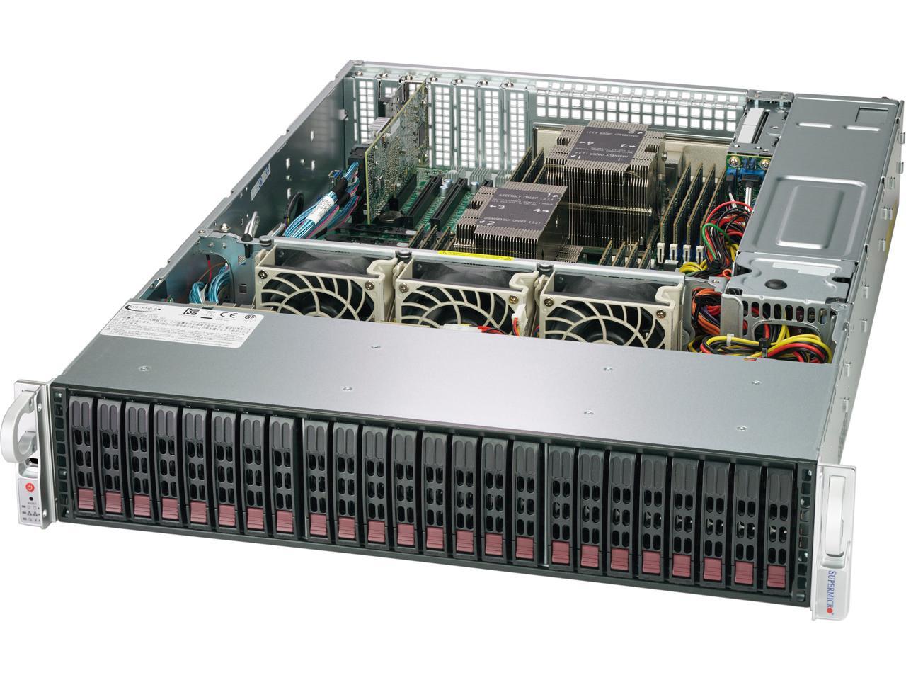 Supermicro SuperStorage 2029P-E1CR24L Barebone System - 2U Rack-mountable - Intel C624 Chipset ...