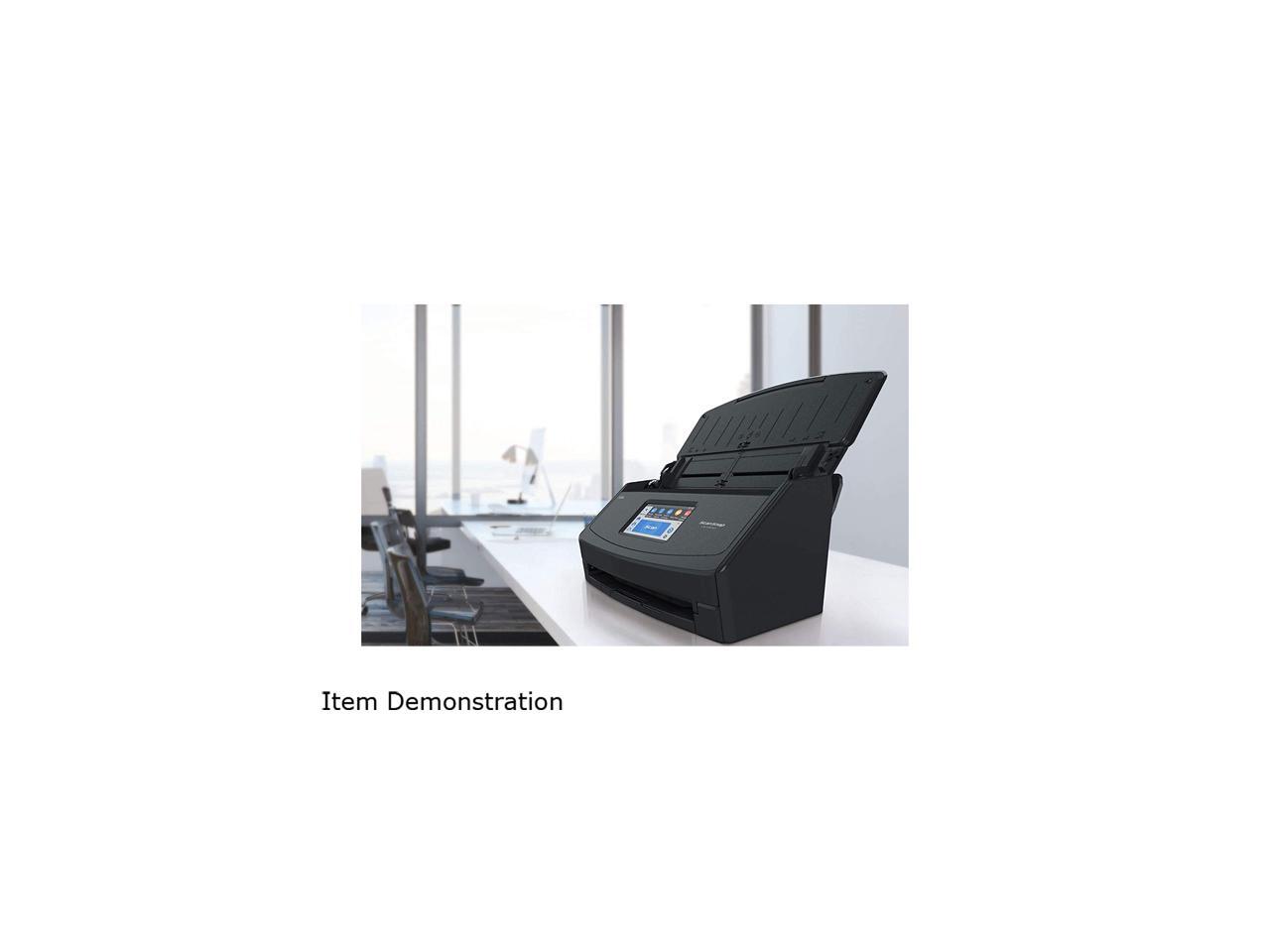 Fujitsu ScanSnap iX1500 Touch Screen Scanner For PC and MAC Black ...