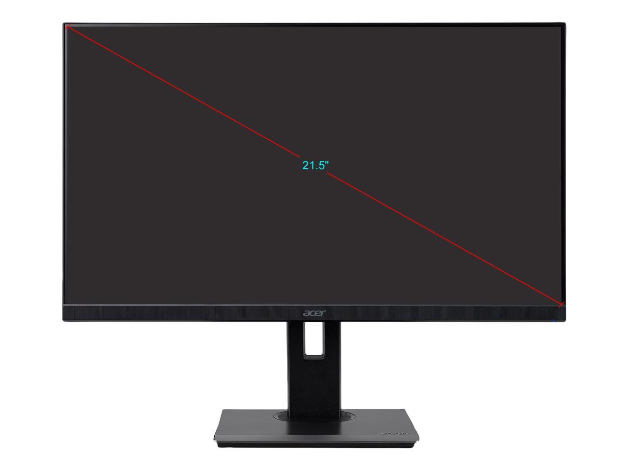 Acer B227Q 21.5" 1920 x 1080 FHD LED LCD IPS 75Hz Professional Series ...