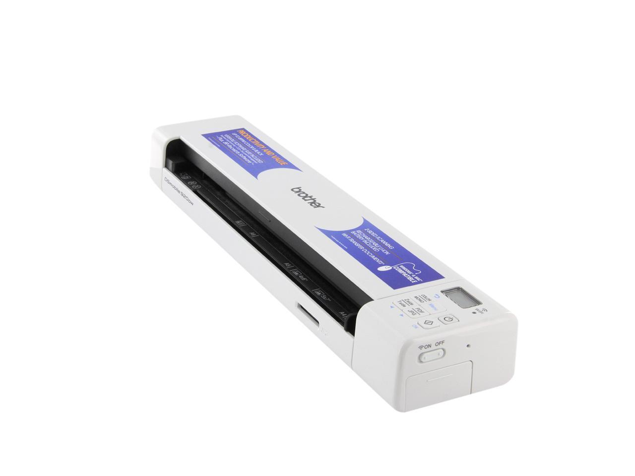 Brother DS-920DW 1200 x 1200 dpi Duplex Mobile Scanner - Newegg.com