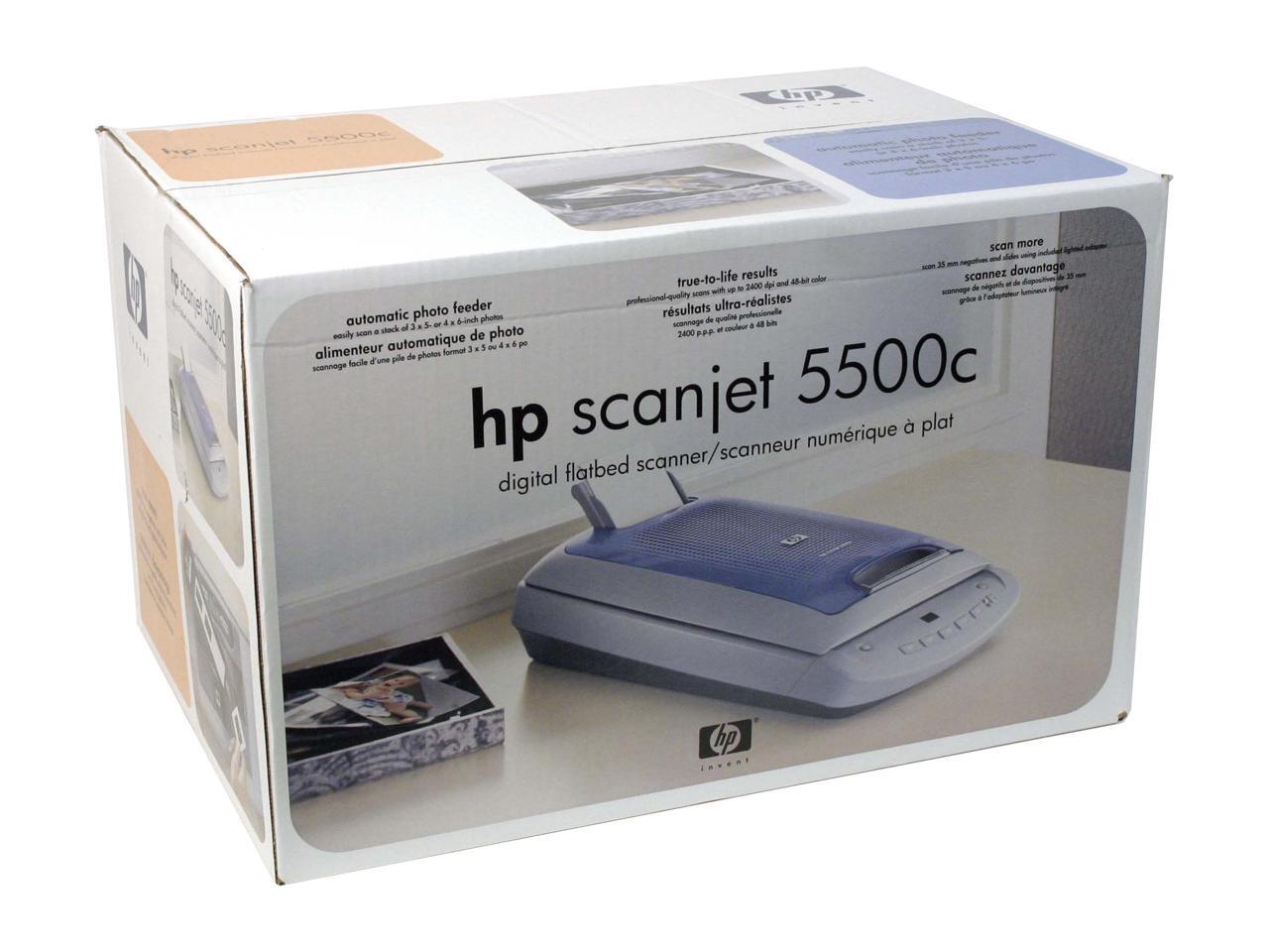 HP Scanjet 5500C Flatbed Scanner - Newegg.com