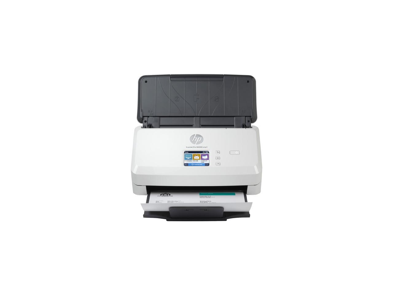 HP ScanJet Pro 4000 snw1 6FW08A#BGJ Sheet Fed Document Scanner - Newegg.com