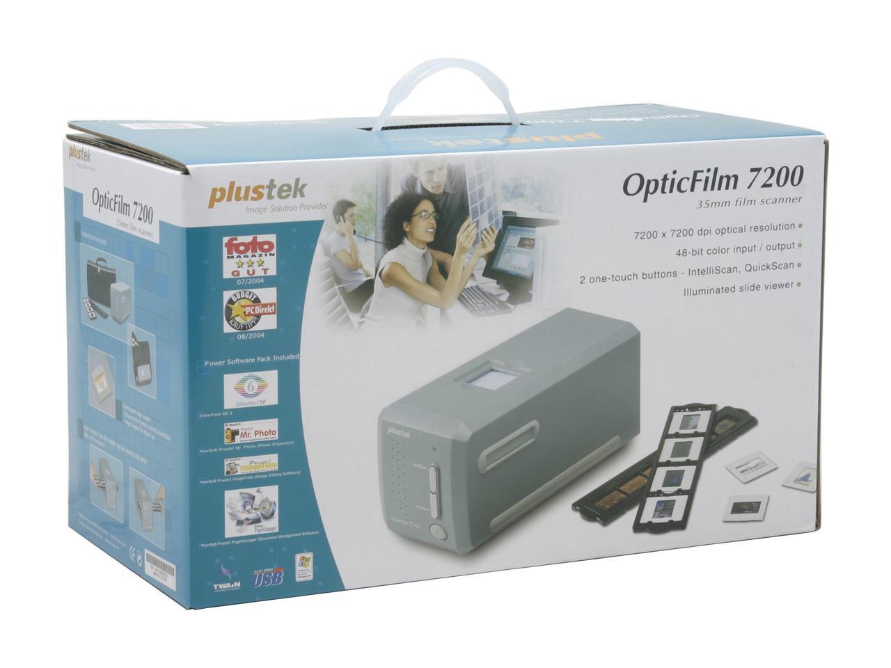 Plustek OpticFilm 7200 A11BBM31A Film Scanner - Newegg.com