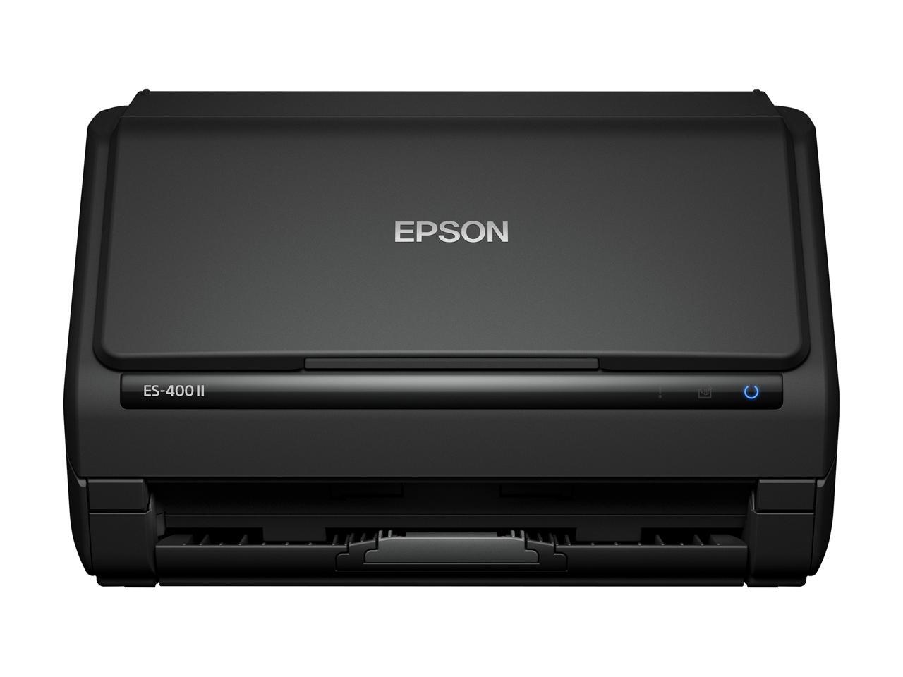 Epson WorkForce ES-400 II Color Duplex Desktop Document Scanner for PC ...