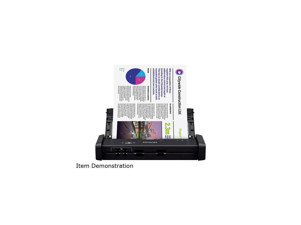 Refurbished: Epson DS-320 Portable Duplex Document Scanner with ADF ...