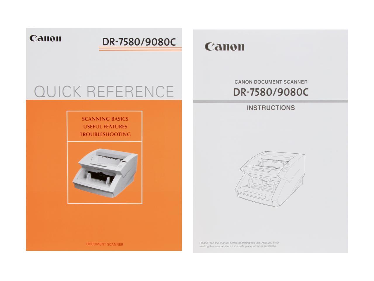 Canon DR-7580 0640B002 Duplex Scanner - Newegg.com