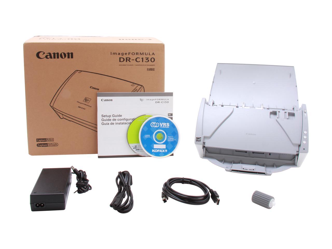 Canon imageFORMULA DR-C130 (6583B002) Duplex Document Scanner - Newegg.com