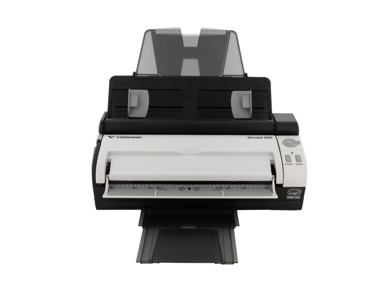 Visioneer Strobe 500 Mobile Duplex Color Scanner Plus Docking Station ...