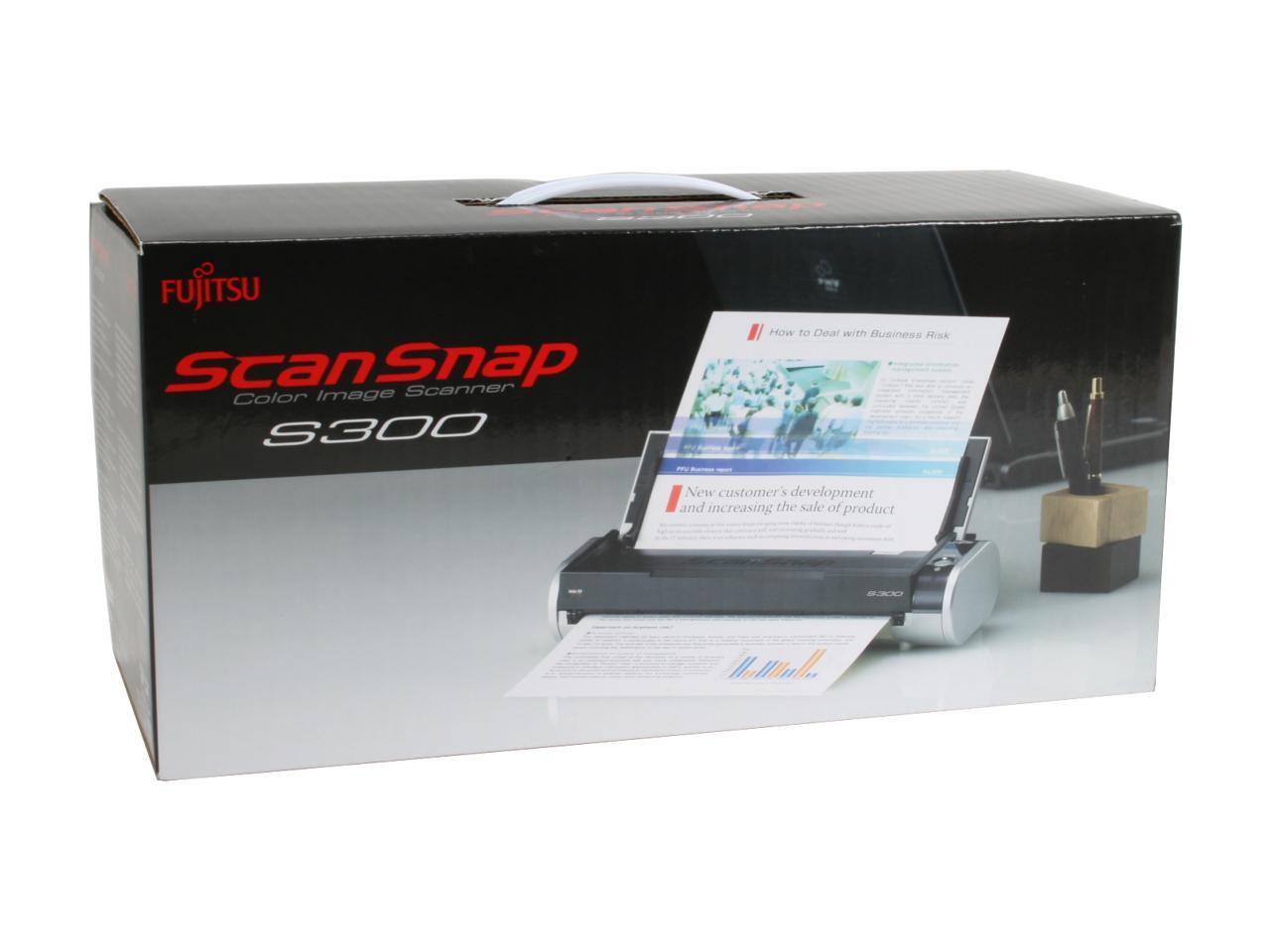 Fujitsu ScanSnap S300 PA03541-B005 Sheet Fed Scanner - Newegg.com