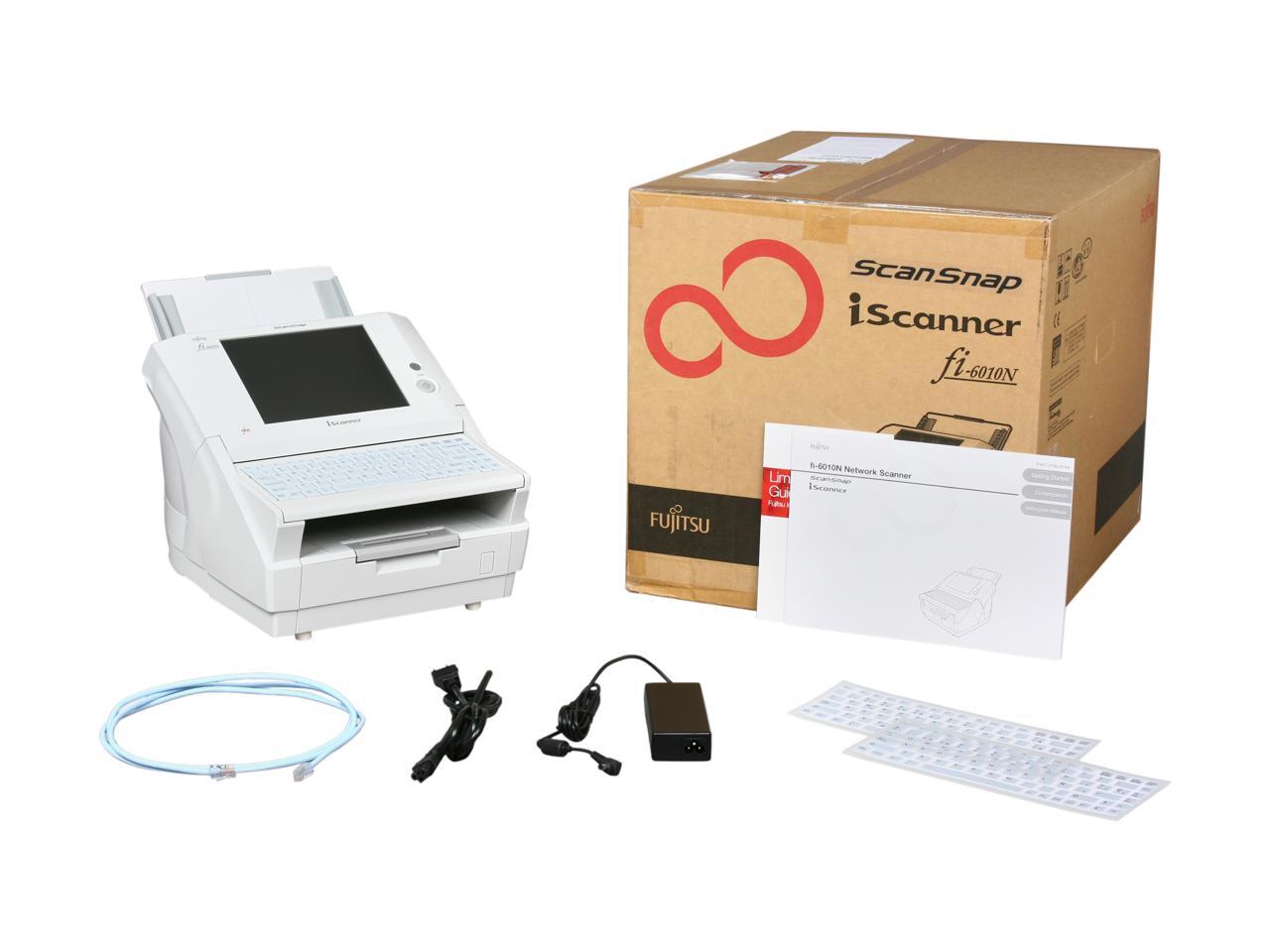 Fujitsu ScanSnap fi-6010N 600 dpi Duplex Color Document Scanner ...