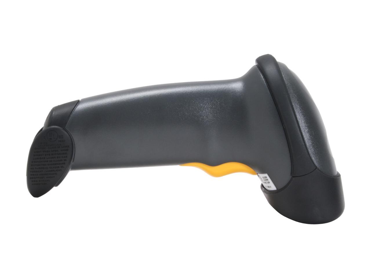 Zebra Symbol LS2208 Corded Handheld 1D Laser Barcode Scanner, USB ...