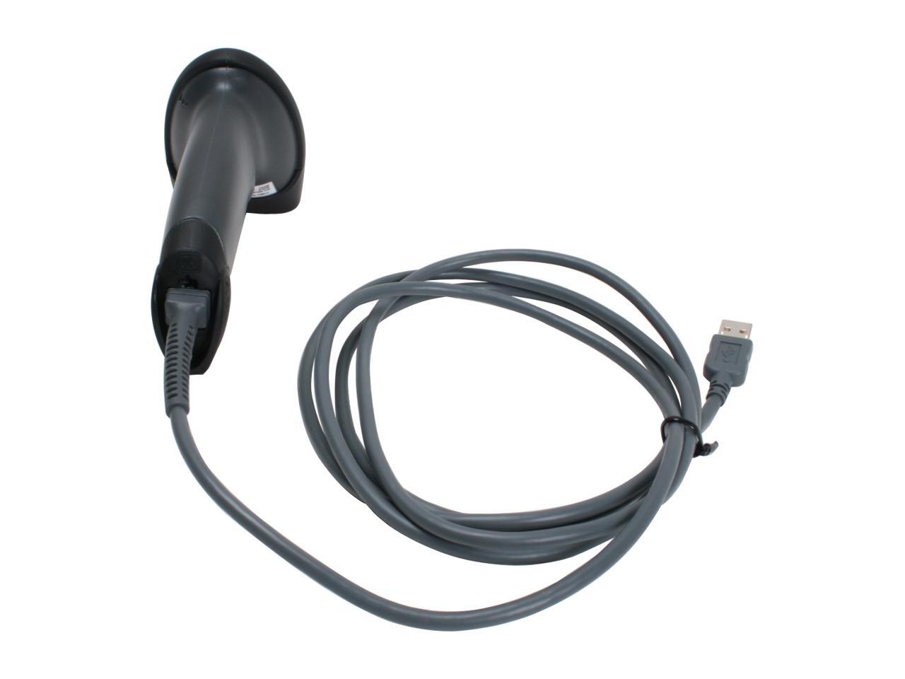 Zebra Symbol LS2208 Corded Handheld 1D Laser Barcode Scanner, USB ...