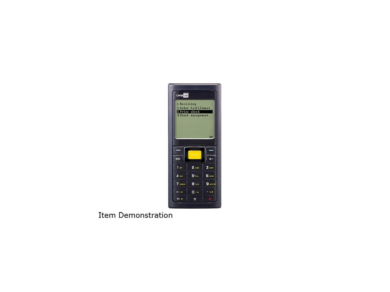 CipherLab 8200 Series Enterprise Mobile Computer, Batch, Laser, 4MB, 24 ...