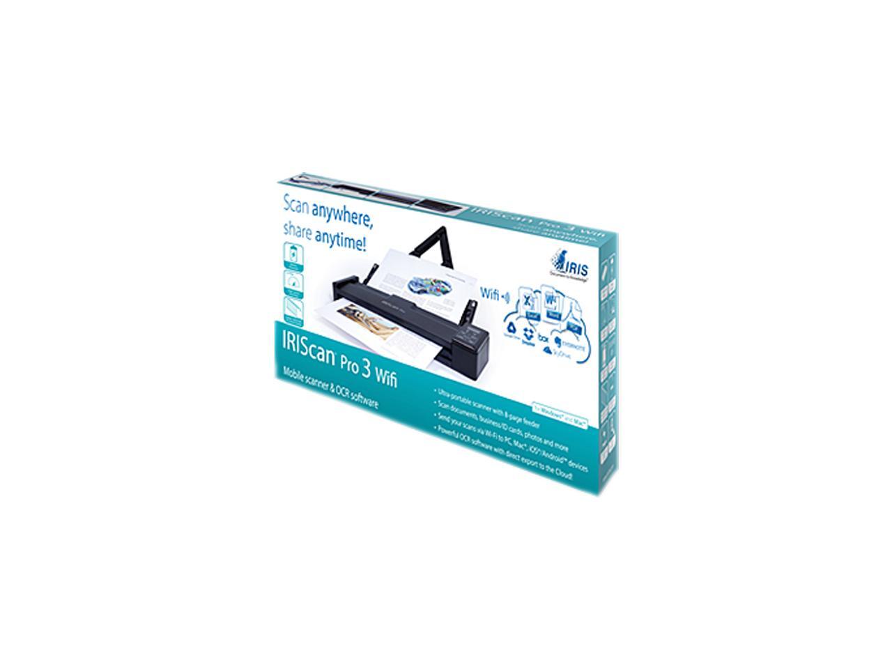 I.R.I.S IRISCan Pro 3 WiFi (458071) up to 600 dpi USB Sheetfed Document ...