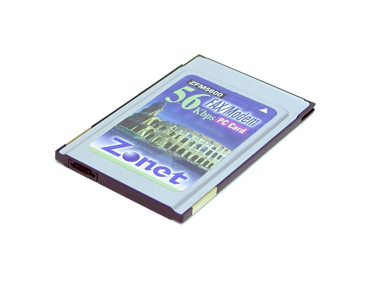 Zonet ZFM5600-CF PCMCIA Modem - Newegg.com