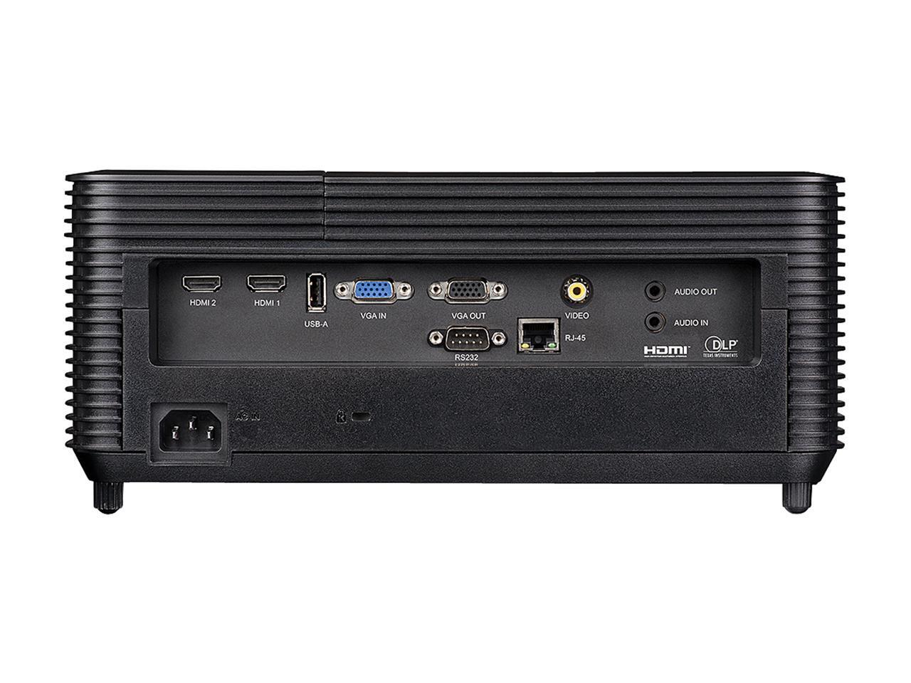 InFocus IN136ST DLP WXGA 4000 Lumens Short Throw, 3X HDMI, VGA, 3D and ...