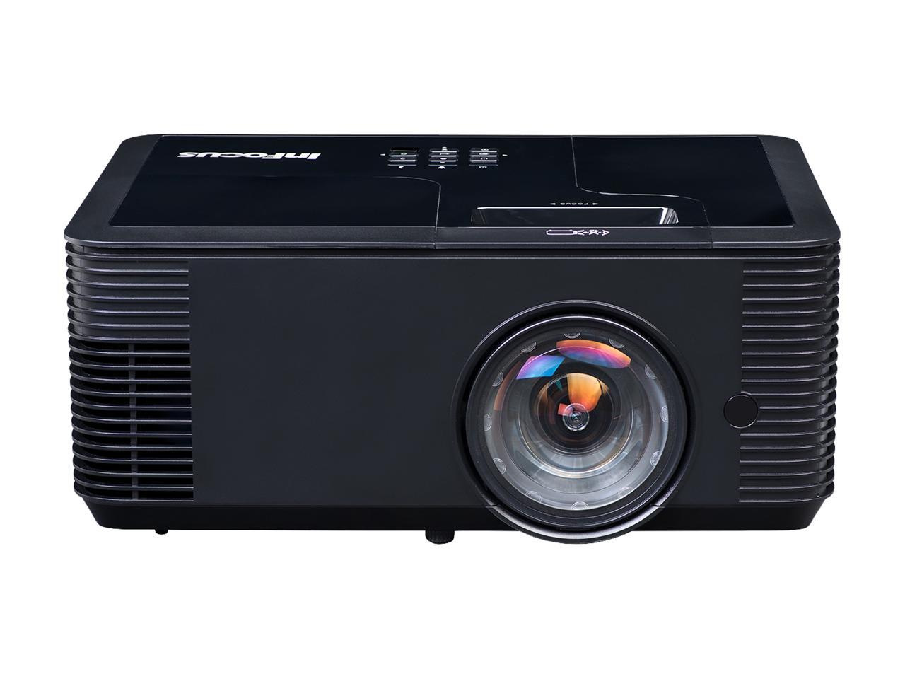 InFocus IN138HDST DLP 1080p 4000 Lumens Short Throw, 3X HDMI, VGA, 3D ...