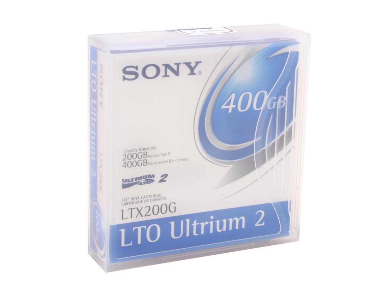 SONY LTX200G LTO Ultrium 2 Tape Media - Newegg.com