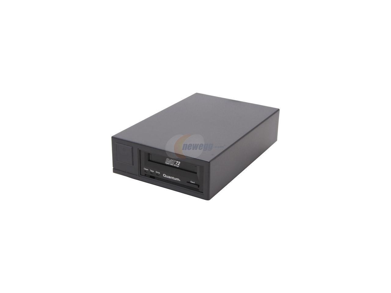 Quantum CD72LWE-SST Black 72GB DAT72 Tape Drive - Newegg.com