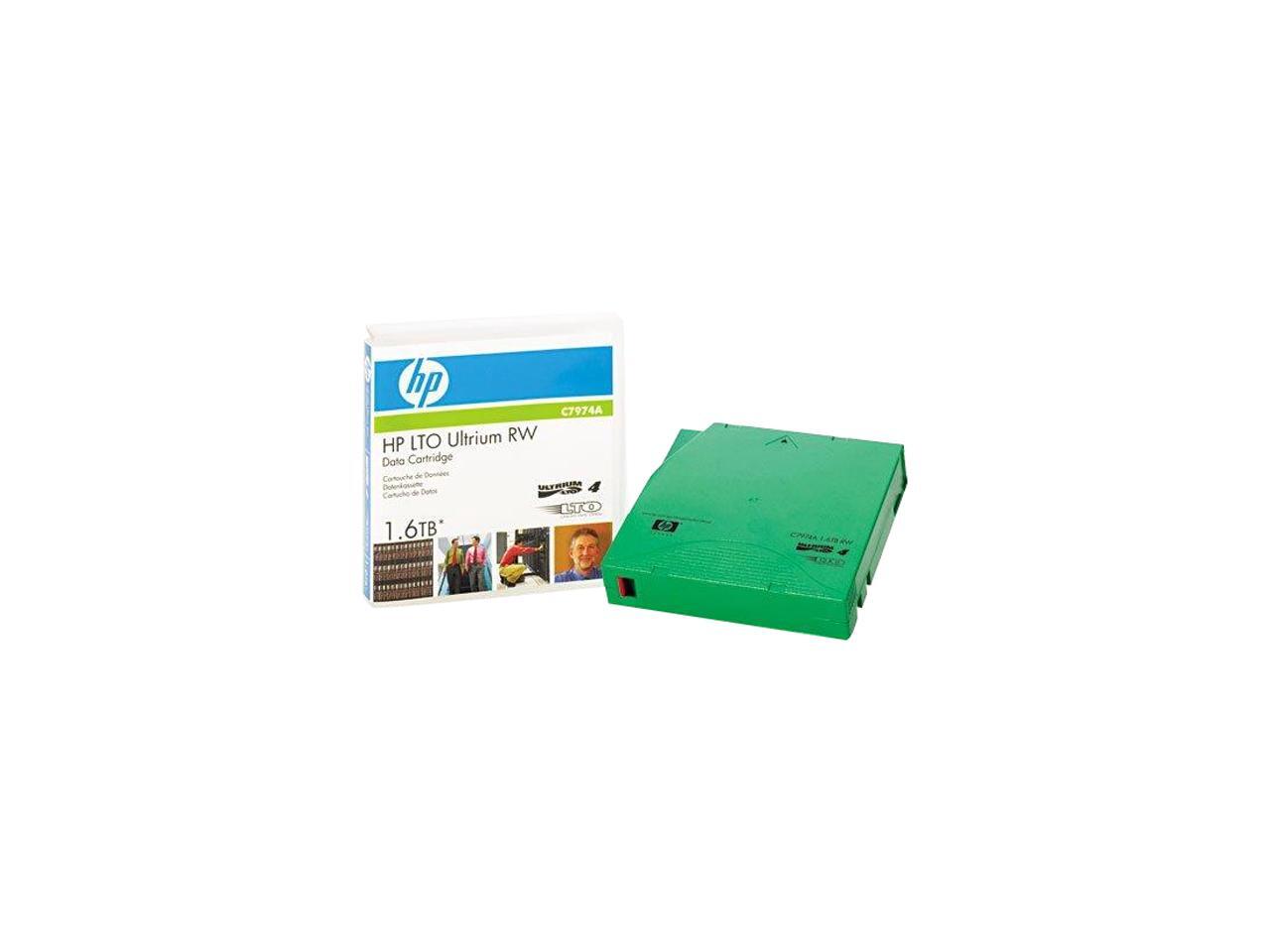 HP C7974A LTO Ultrium 4 LTO4 Ultrium 1.6TB Read / Write Data Cartridge ...