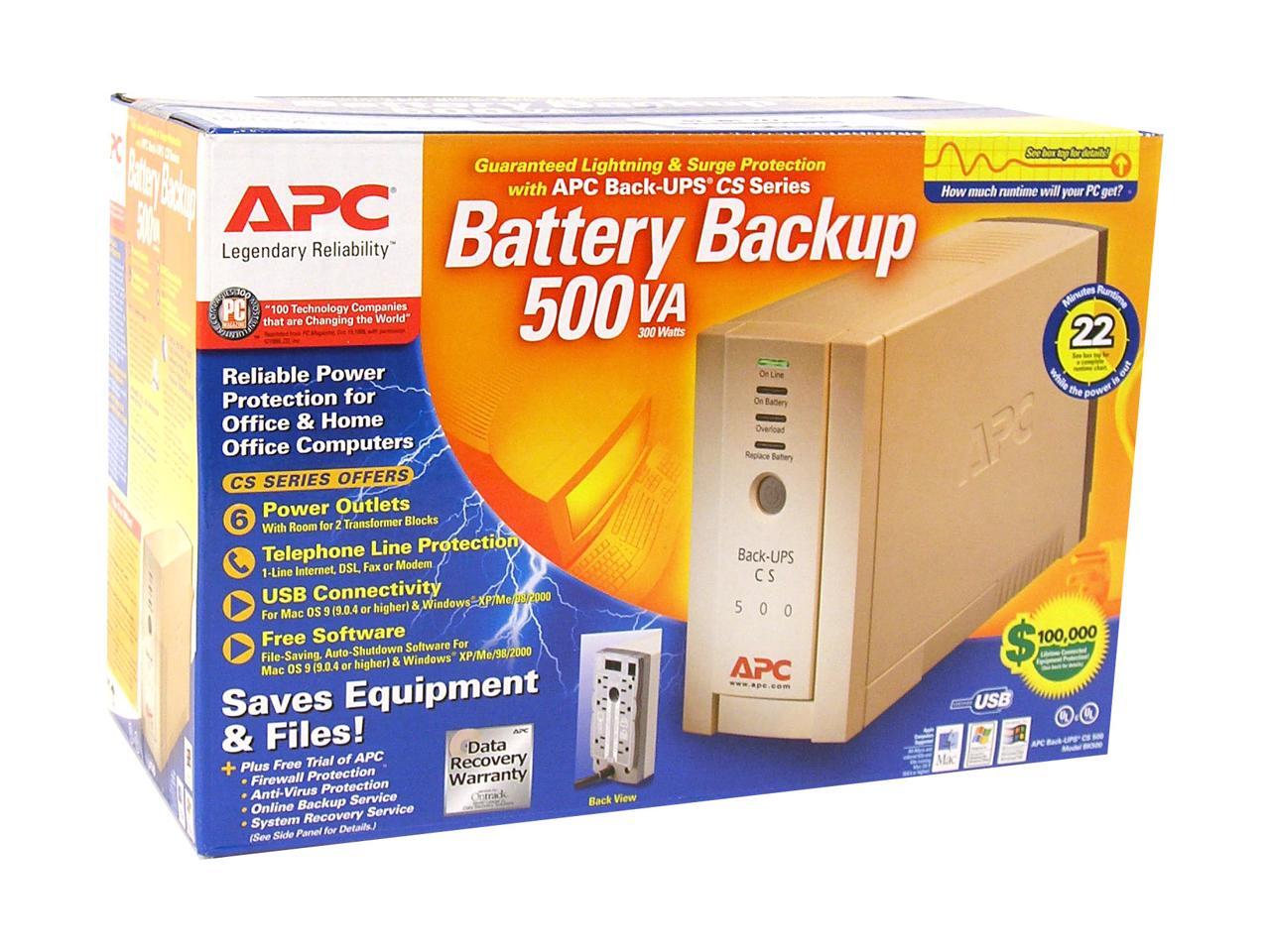 APC Back-UPS BK500 UPS - Newegg.ca