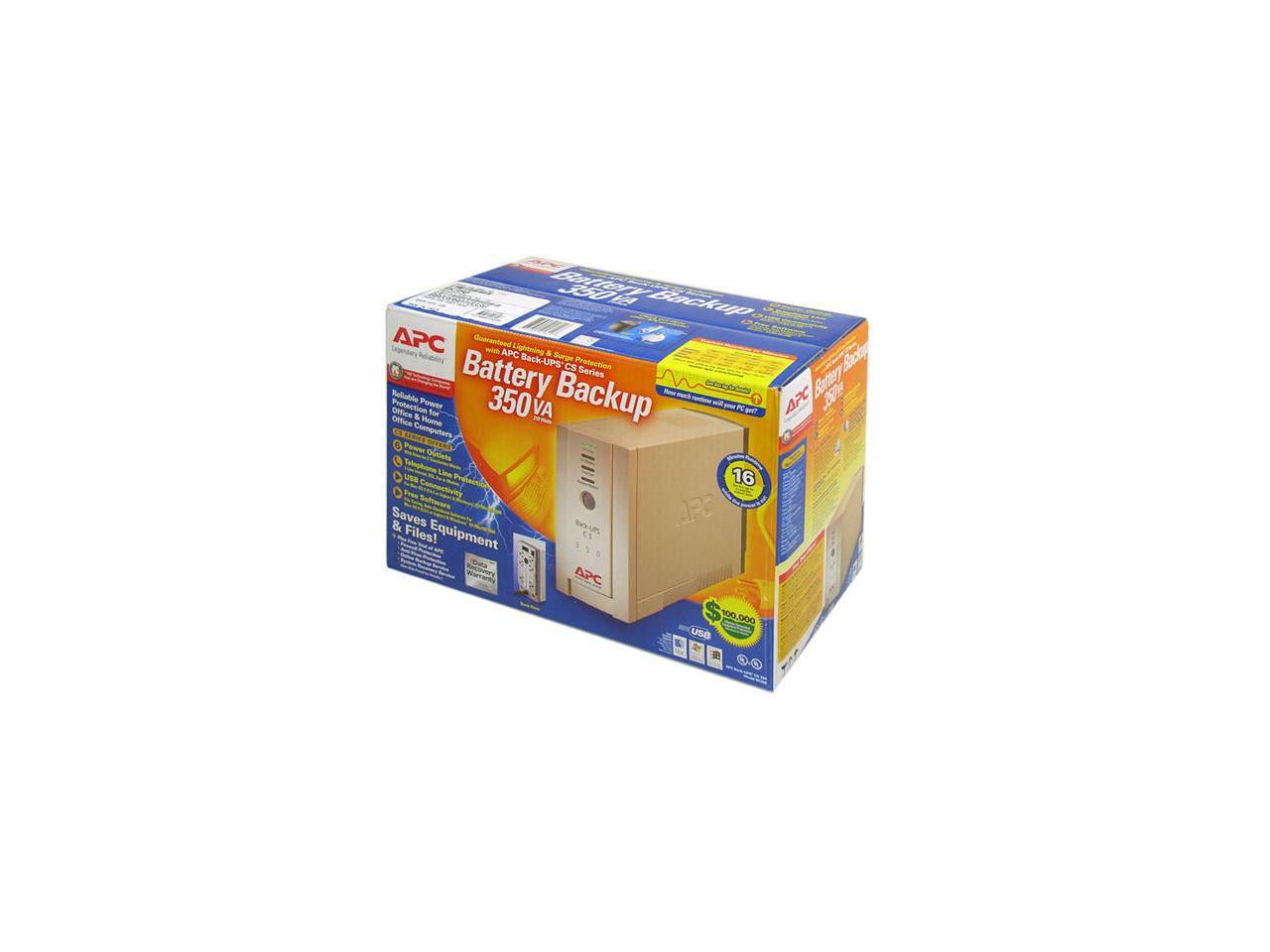 APC Back-UPS BK350 UPS - Newegg.ca