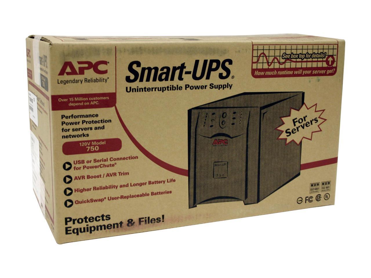 APC Smart-UPS SUA750 UPS - Newegg.com