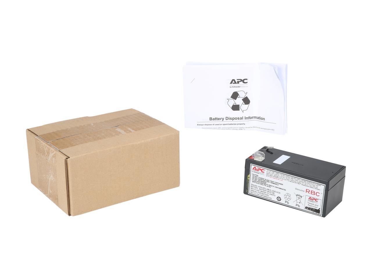 APC UPS Battery Replacement for APC Back-UPS models BE350G (RBC35 ...