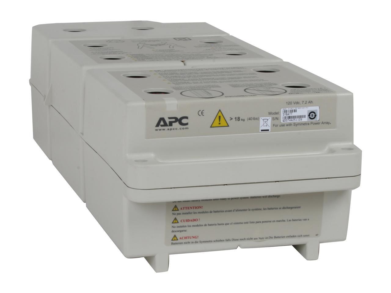 APC SYBATT Symmetra 4-16kVA Battery Module - Newegg.com