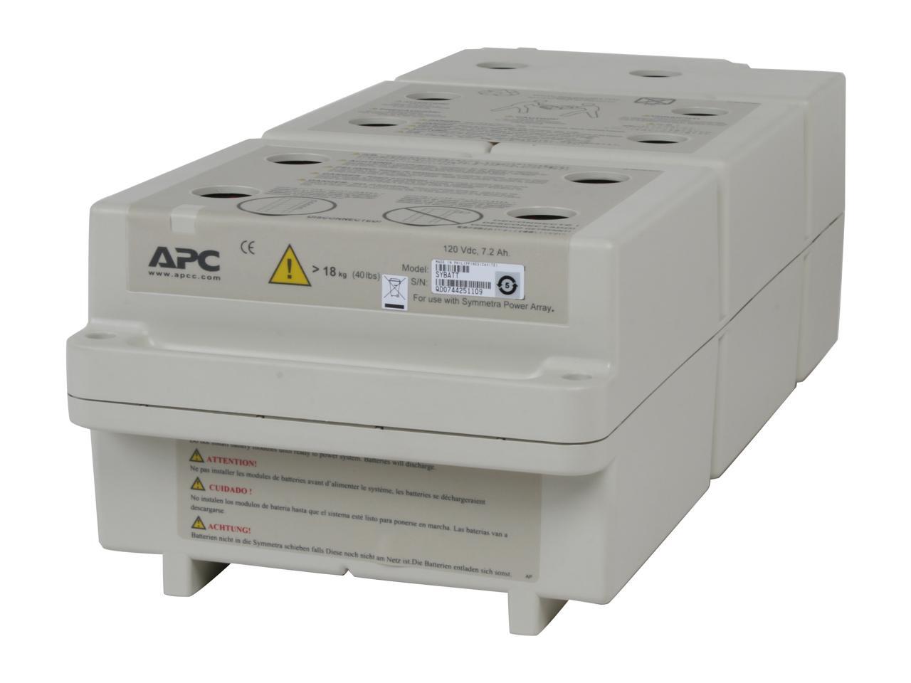 APC SYBATT Symmetra 4-16kVA Battery Module - Newegg.com