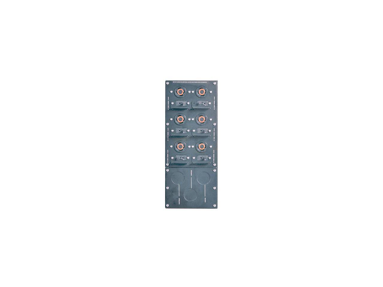 APC SBP16KRMP4U Service Bypass Panel 200/208/240V; 100A; MBB; Hardwire ...