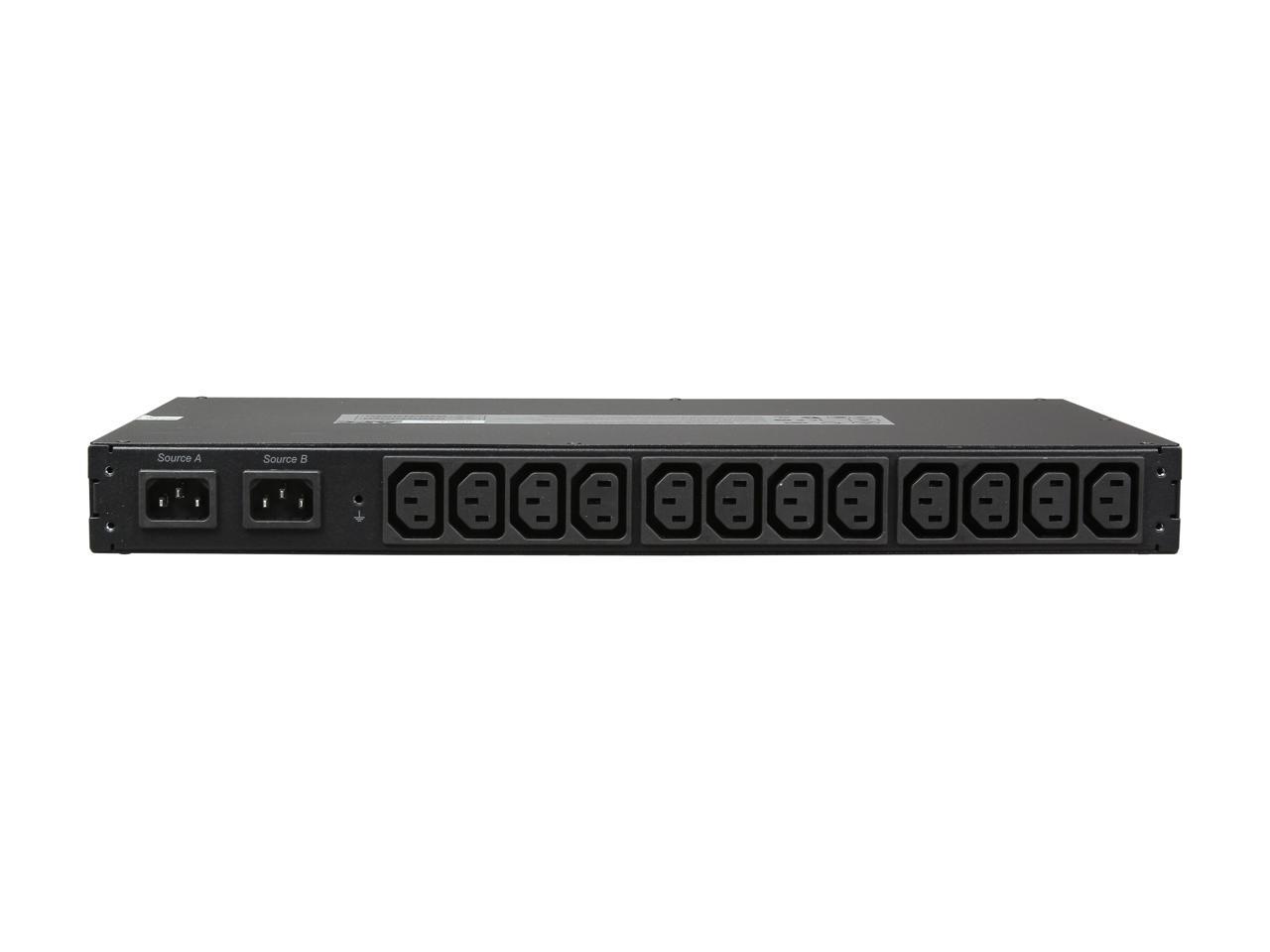 APC AP7721 Switched Rack-mount Transfer Switch - Newegg.com