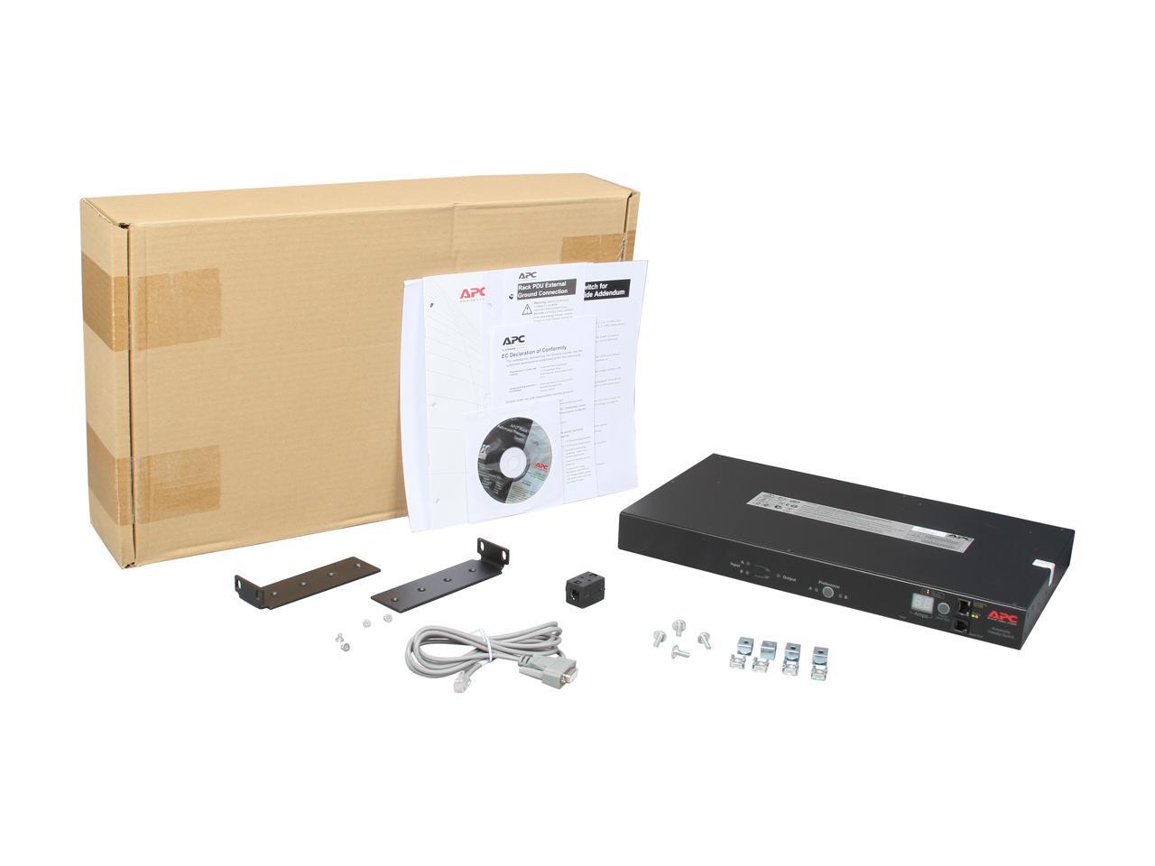 APC AP7721 Switched Rack-mount Transfer Switch - Newegg.com