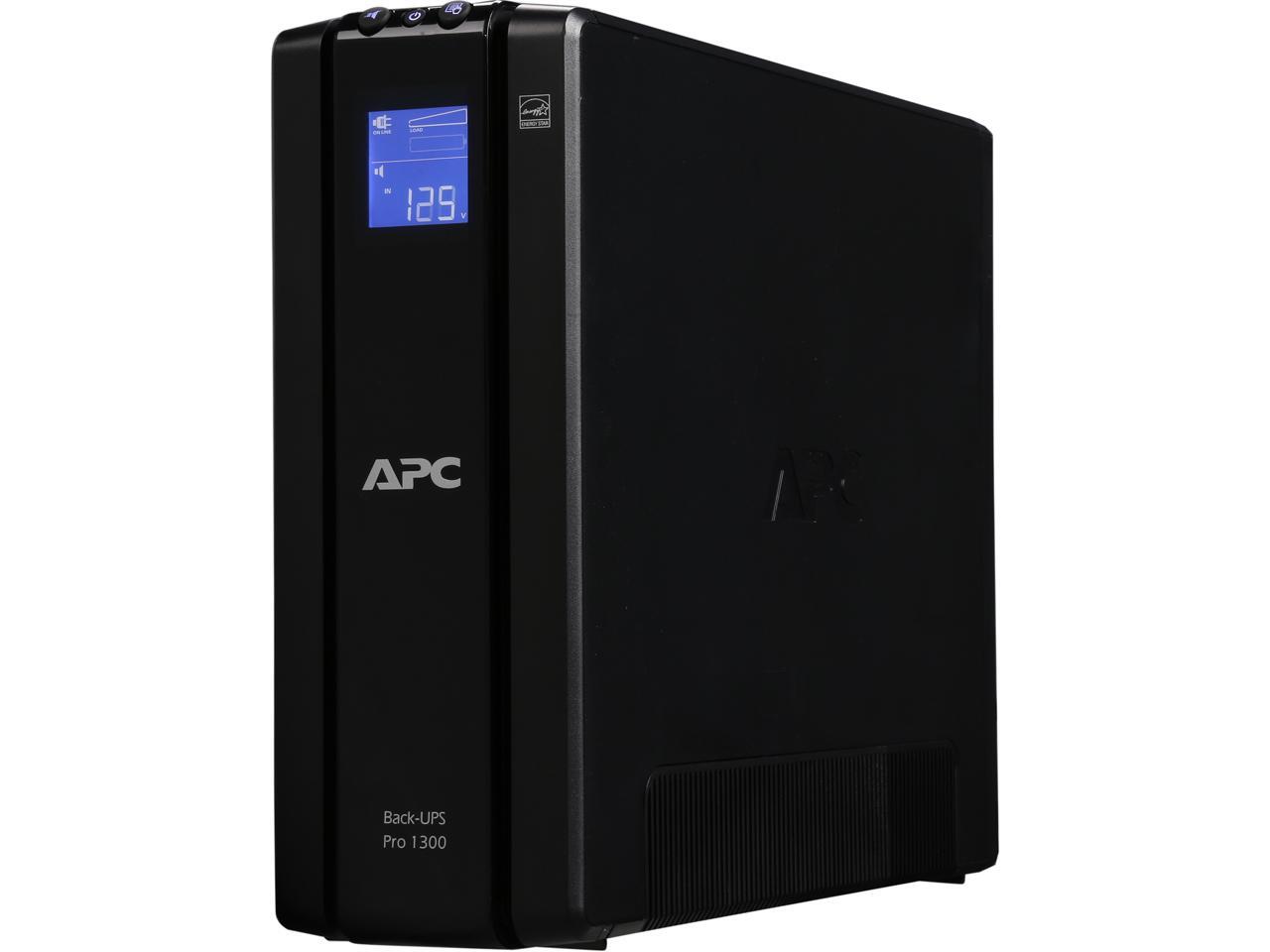 Open Box: APC BR1300G Back-UPS Pro 1300 VA 10-outlet Uninterruptible ...