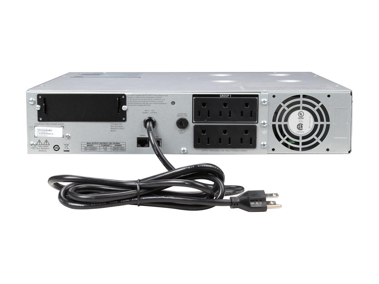 APC Smart-UPS SMT1000RM2U UPS - Newegg.ca