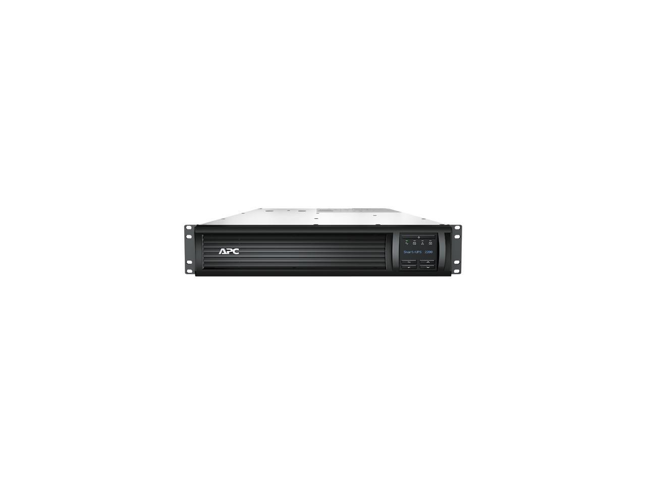 APC Smart-UPS SMT2200RM2U 2200VA, 1980 Watts, 120V 8 Outlets - Newegg.com