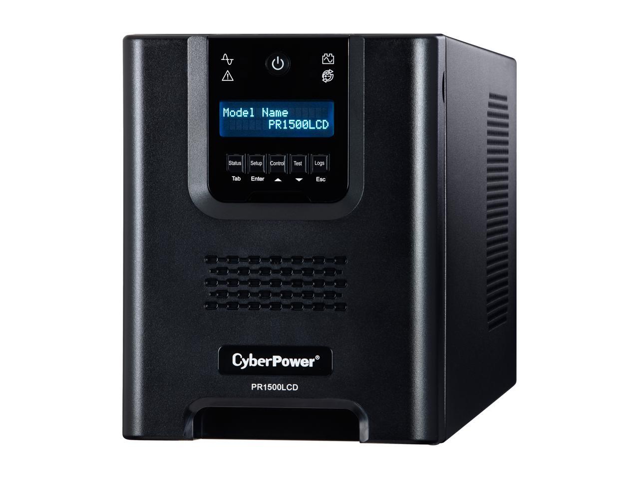CyberPower Smart App Sinewave PR1500LCD UPS - Newegg.com
