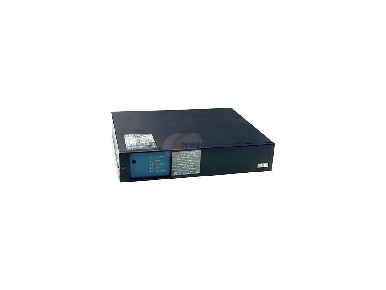 Open Box: PCM Powercom KING RM KIN-1500APRM 1500 VA 6 Outlets 2U rack ...