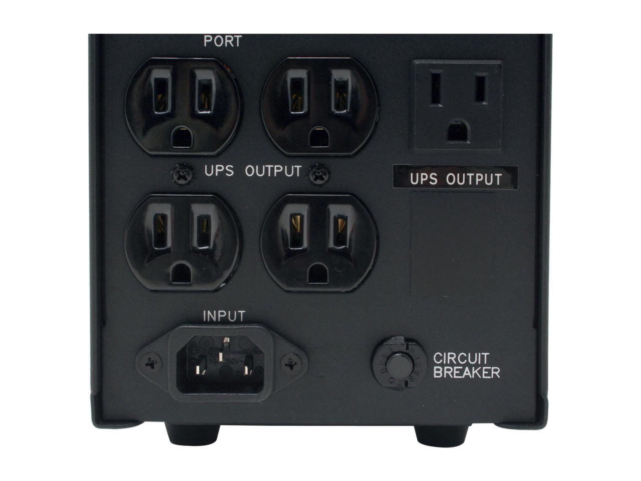 PCM Powercom BLACK KNIGHT PRO BNT-1500AP 1500 VA 5 Outlets UPS - Newegg.com