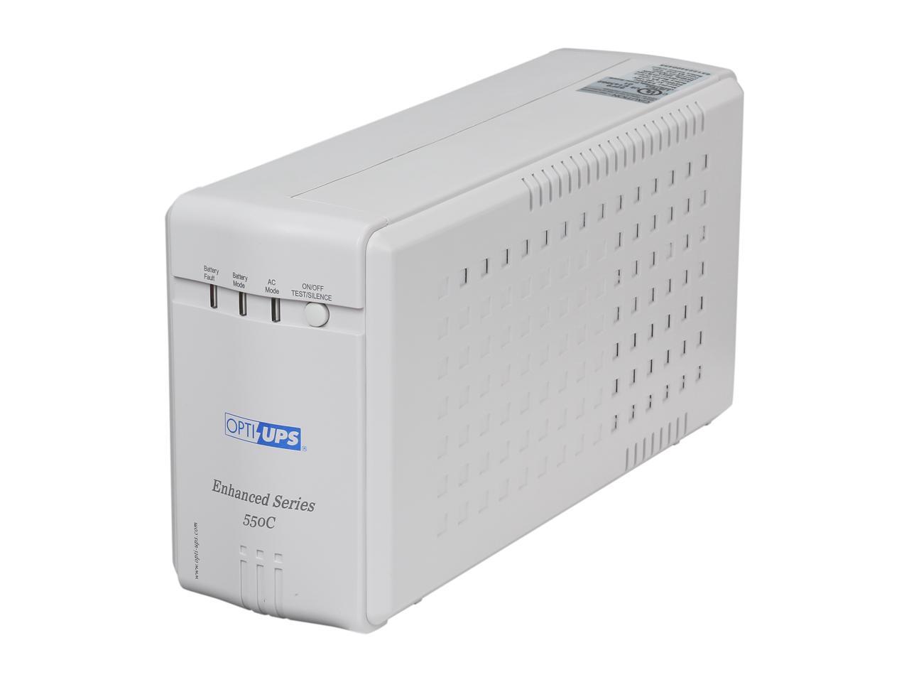 OPTI-UPS Enhanced Series ES550C USB UPS - Newegg.com