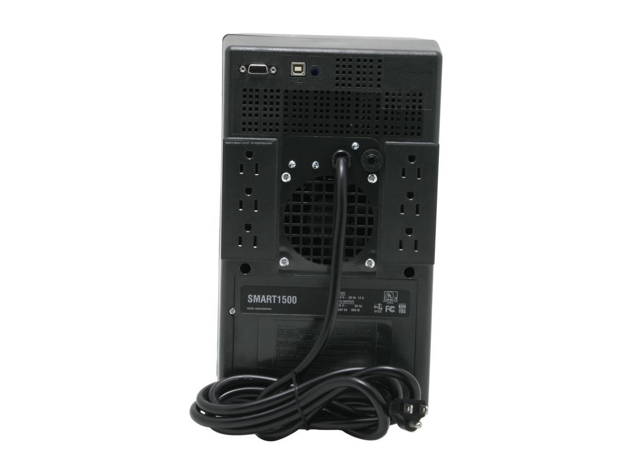 Tripp Lite SMART1500 Smart Pro 1500 VA 980 Watts Tower 6 Outlets Line ...