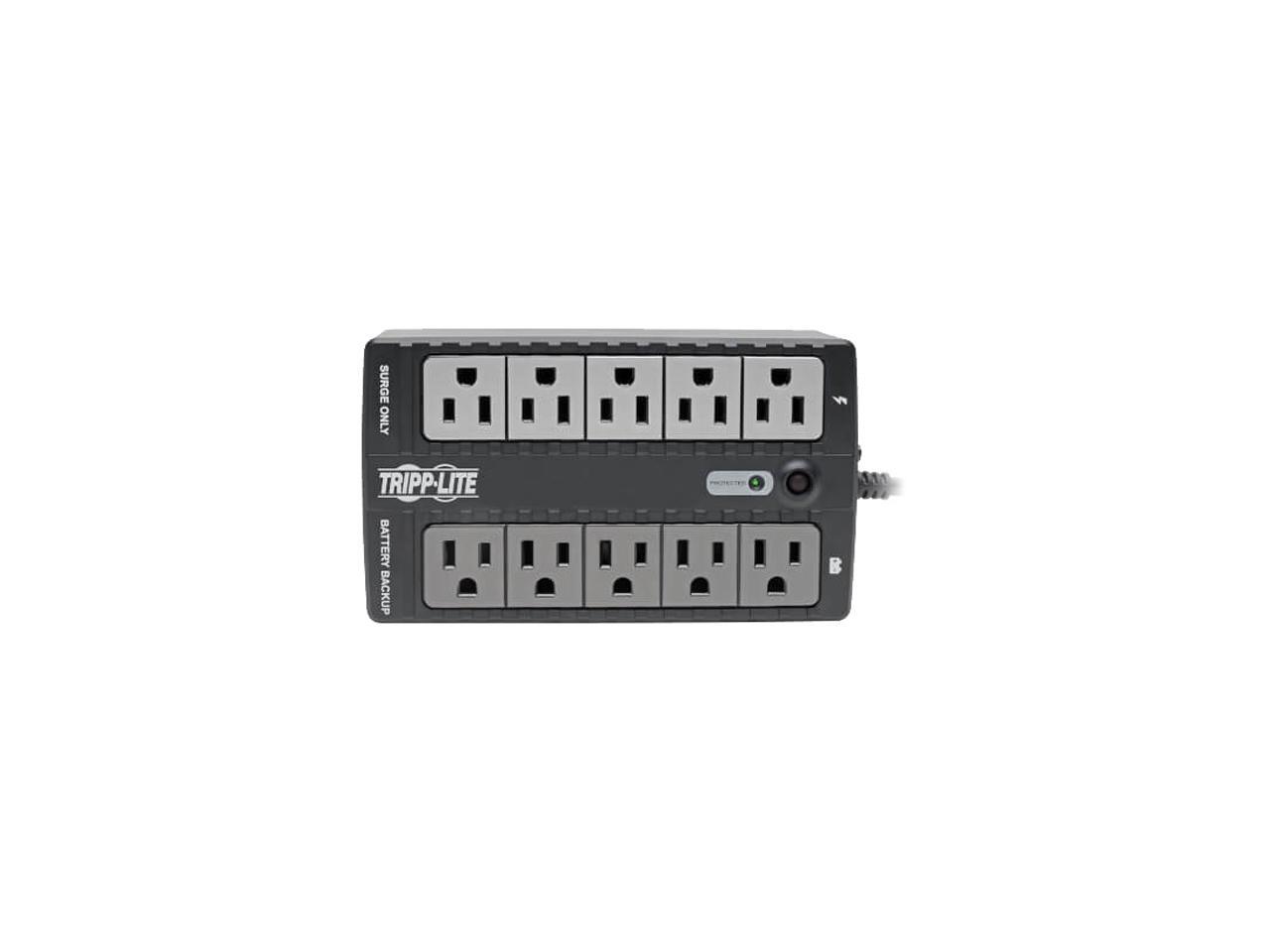 Tripp Lite Internet Office 120V 600 VA 300 Watts Standby UPS, Ultra ...