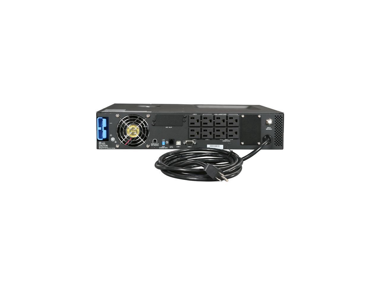 TRIPP LITE SmartPro SMART1500CRMXL Compact Rackmount UPS System ...