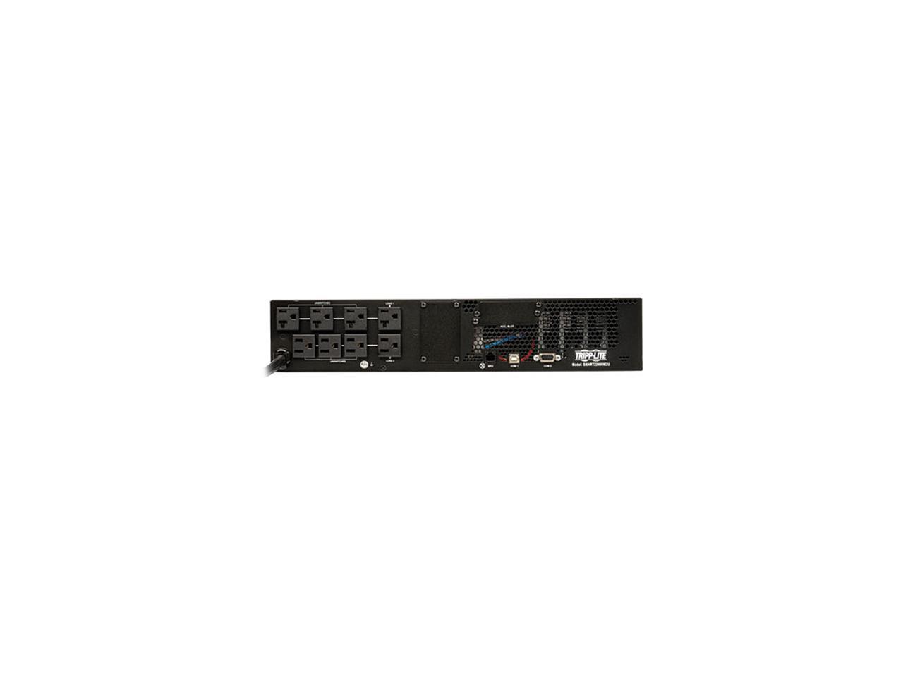 Tripp Lite SMART2200RM2U Smart Pro 2200 VA 1920 Watts 2U Rackmount 8 ...