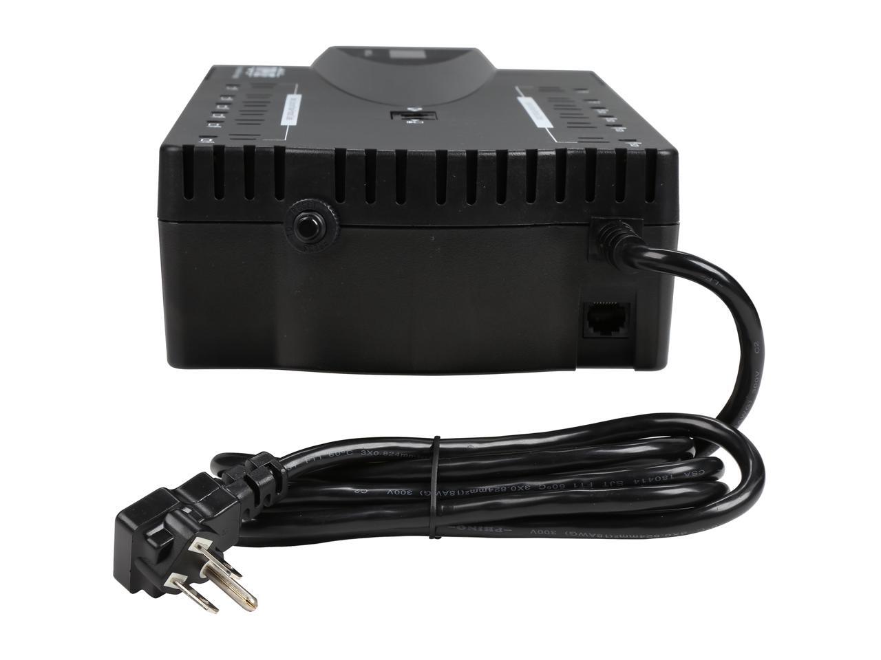 Tripp Lite 850 VA UPS Battery Backup, LCD, 425 Watts Eco Green, USB ...