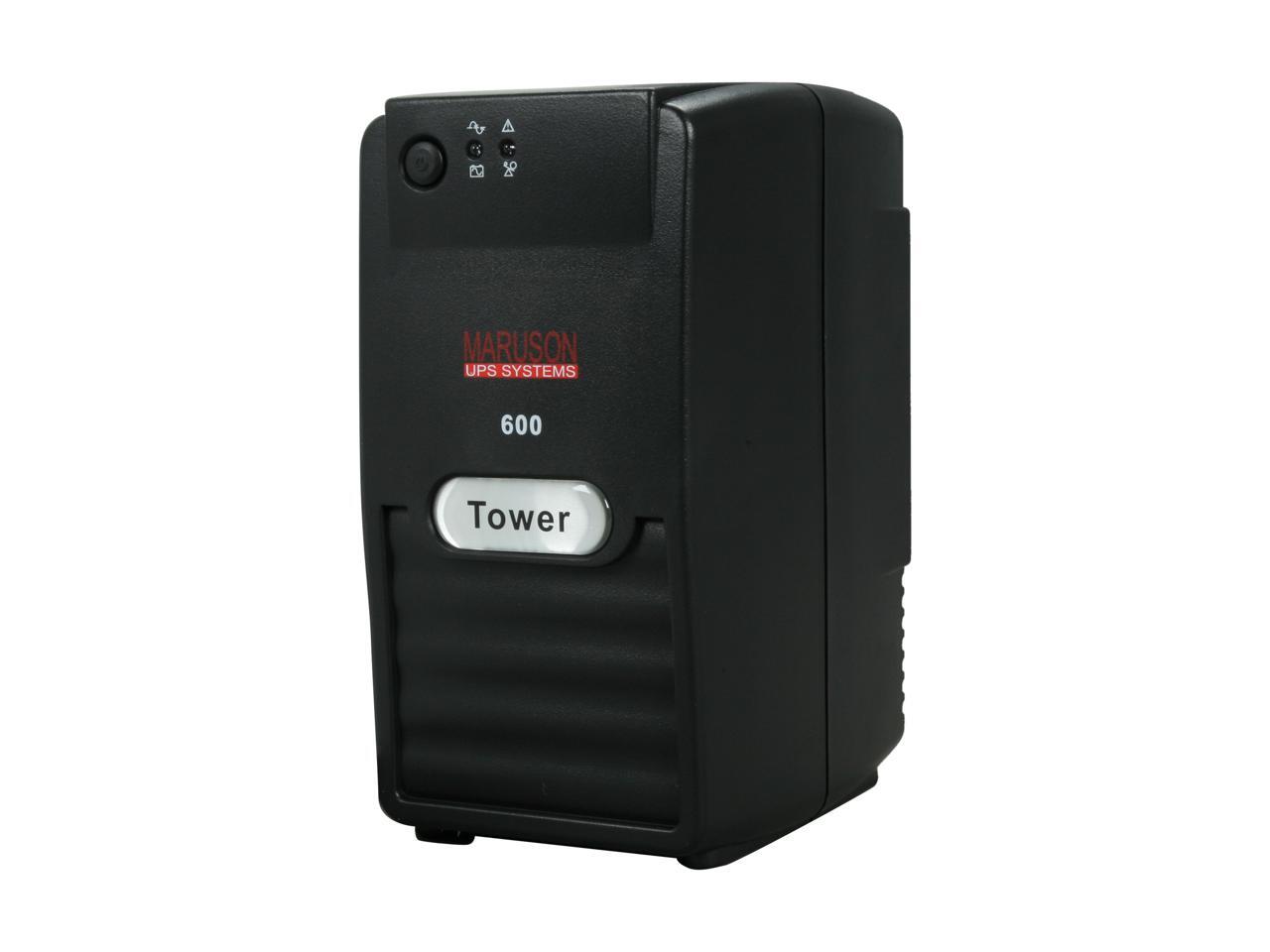 MARUSON Tower Series TOW-600 UPS BATTERY BACKUP - Newegg.com