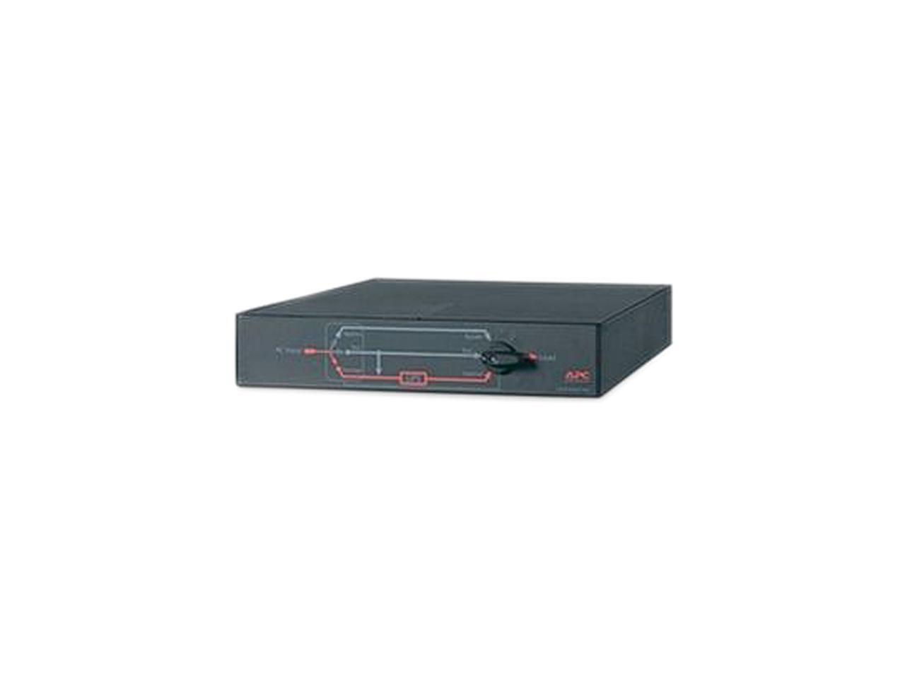 APC SBP3000RM2U Service Bypass Panel- 100-120V; 30A; BBM; L5-30P input ...